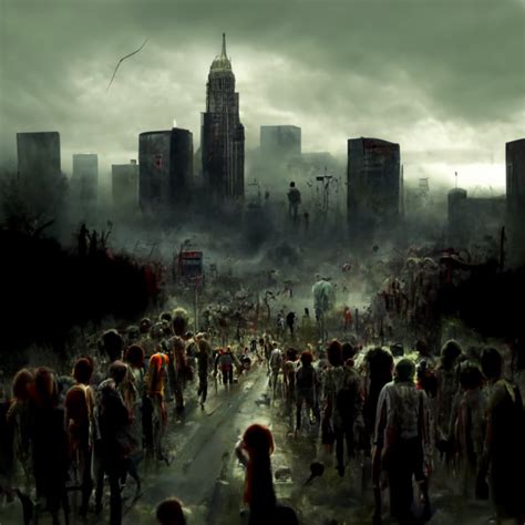 Zombie Apocalypse City Background