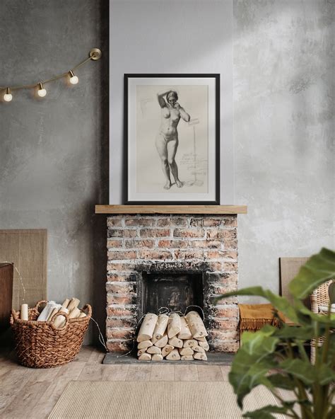 Vintage Nude Female Art Print By Gustave Courbet Etsy Singapore