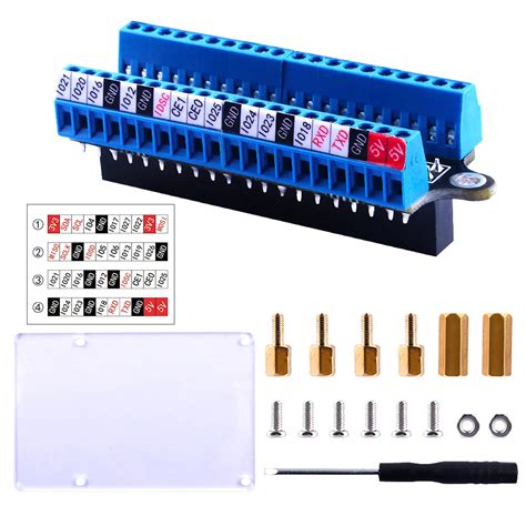 Buy GeeekPi Raspberry Pi Micro GPIO Terminal Block Breakout Board