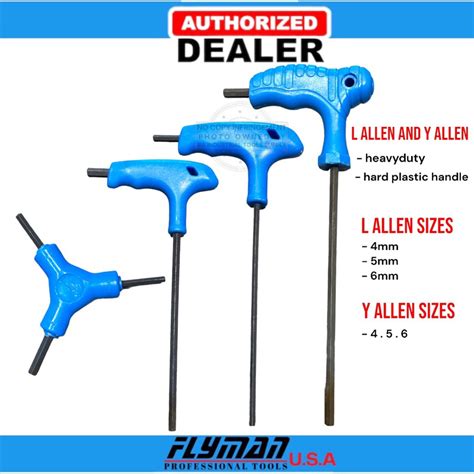 Flyman Original Tools Usa L Allen Wrench And Y Allen Shopee Philippines
