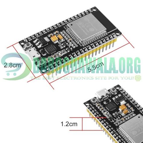 WROOM ESP32 38Pin Wifi Based Microcontroller Development Board In Pakistan