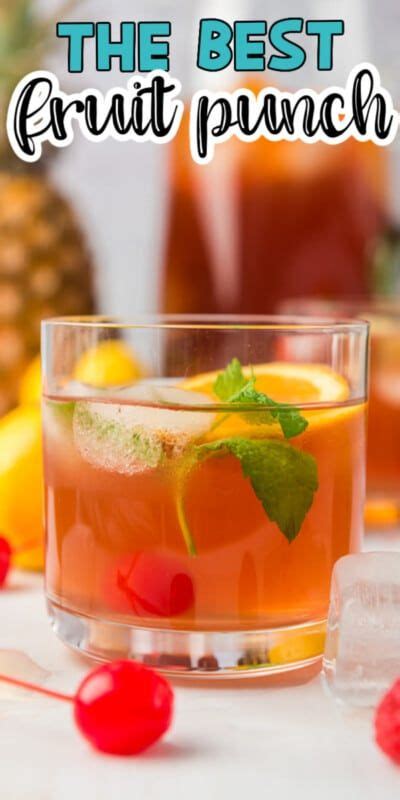 Fruit Punch Recipe From Scratch Belly Full Artofit