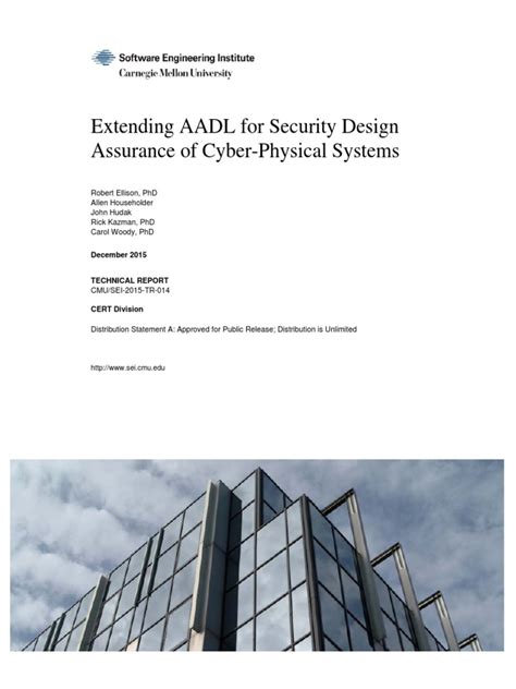 pdf extending aadl for security design assurance of cyber physical systems dokumen tips