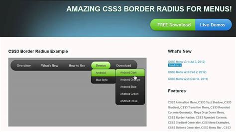 CSS3 Border Radius Supports All Modern Devices YouTube