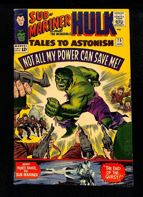 Tales To Astonish Sub Mariner Incredible Hulk Jack Kirby Full