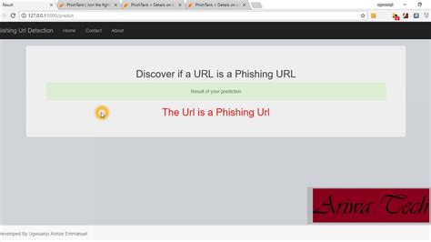 phishing url detection using machine learning youtube