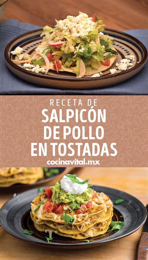 Receta De Salpic N De Pollo En Tostadas Recette