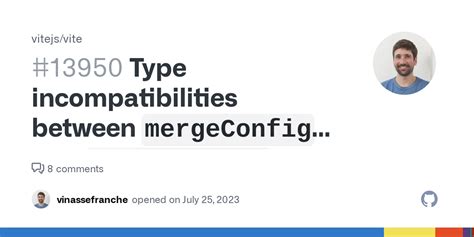 Type Incompatibilities Between Mergeconfig And Defineconfig When