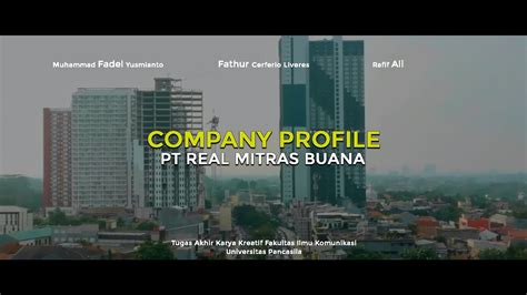 Company Profile Pt Mitra Buana Video Kreatif Mahasiswa Fikom Youtube