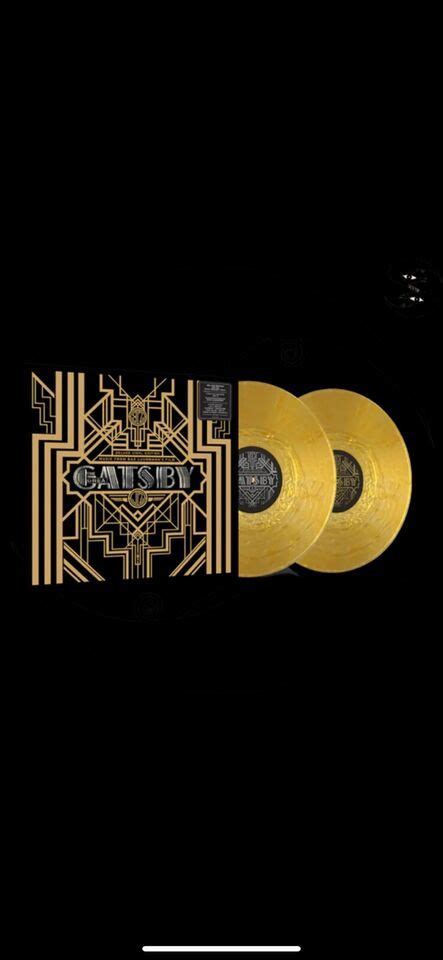 The Great Gatsby Deluxe Edition Soundtrack On Gold Nugget Lp Limited