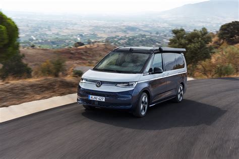 Volkswagen Debuts T7 California Plug In Hybrid Camper Van Concept With