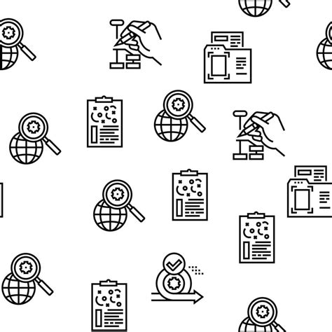Project Development Vector Seamless Pattern 10143166 Vector Art At Vecteezy