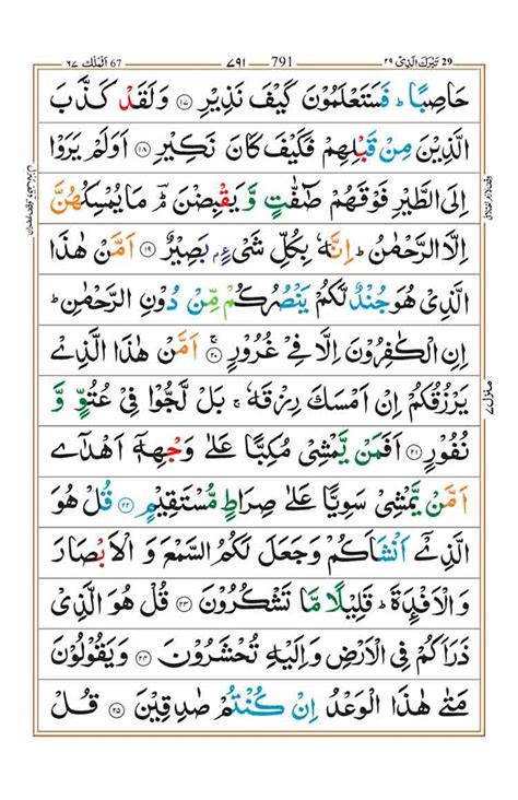 Surah Al Mulk Read Online Faiz E Islam