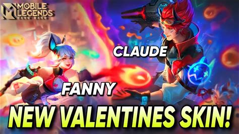 NEW CLAUDE AND FANNY VALENTINES SKIN 2023 FANNY AND CLAUDE NEW SKIN