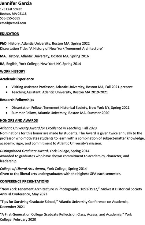 Free CV Template Curriculum Vitae Template And CV Example 49 OFF