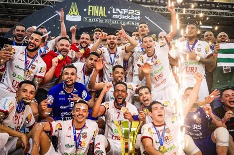 Atl Ntico Conquista T Tulo In Dito Da Liga Nacional De Futsal