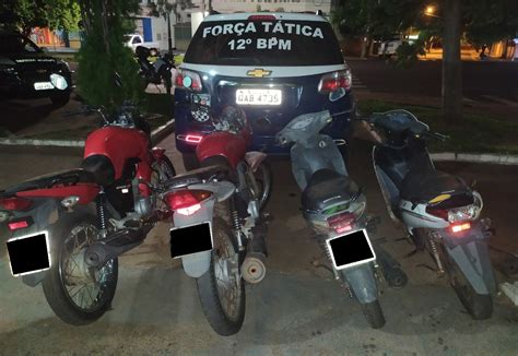 Pol Cia Militar Apreende Motocicletas Conesul News