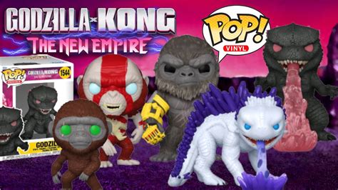 Godzilla X Kong The New Empire REVELADOS Los NUEVOS FUNKO POP YouTube