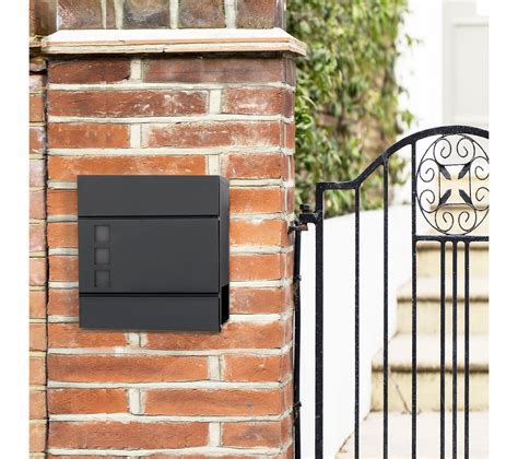 Boîte Aux Lettres Moderne Avec Porte journaux Couvercle