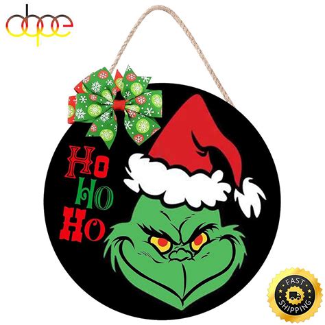 Merry Christmas Grinch 2022 Red And Black Checkered Pattern Grinch
