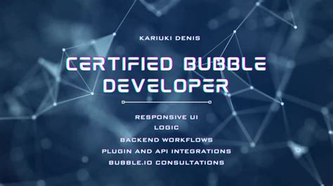 Develop Bubble Io Mvps Saas Web Apps And Integrate Ai By Dkariuki