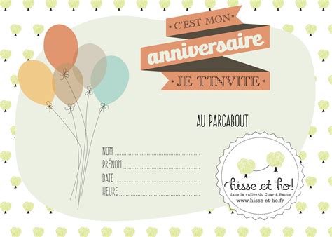 Carte Invitation Anniversaire A Imprimer Fille Elevagequalitetouraine