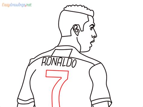 How To Draw Cristiano Ronaldo Step By Step 16 Easy Phase