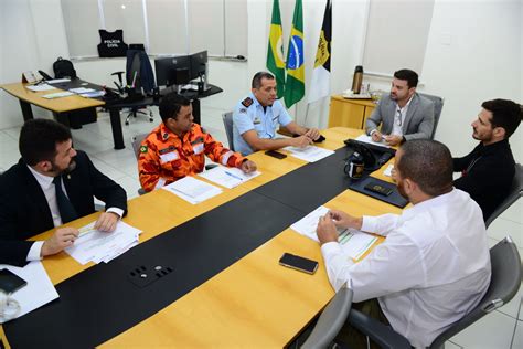Dando continuidade às reuniões de alinhamento secretário da SSPDS se