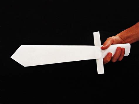 Paper Swords How To Make A Cool Origami Paper Sword Paper Sword