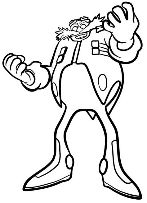 Desenhos De Chibi Doutor Eggman Para Colorir E Imprimir Colorironline