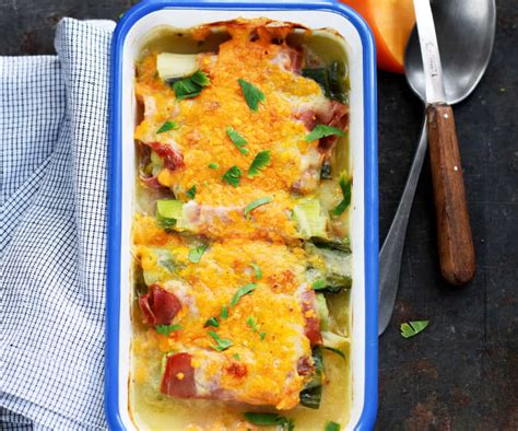 Gratin De Poireaux Jambon Et Mimolette Cookidoo The Official
