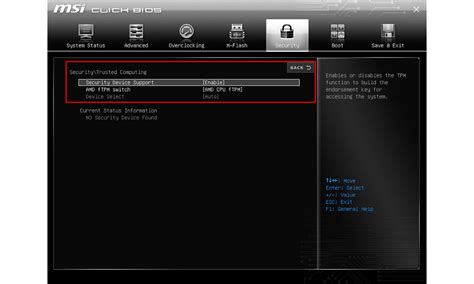 Activar Tpm Bios