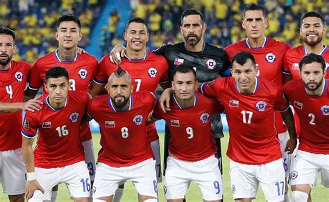 Selección chilena Las edades de la Generación Dorada para las