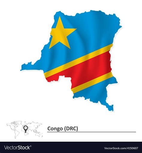 Congo Democratic Republic Vector Eps Maps Vector Maps Files The Best