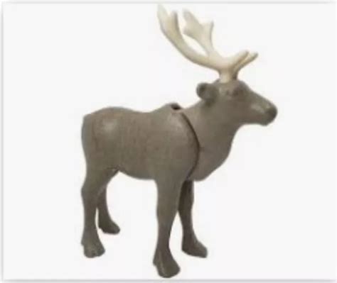 Playmobil Figure Renne P Le Nord Tra Neau No L Polaire Arctique P Re