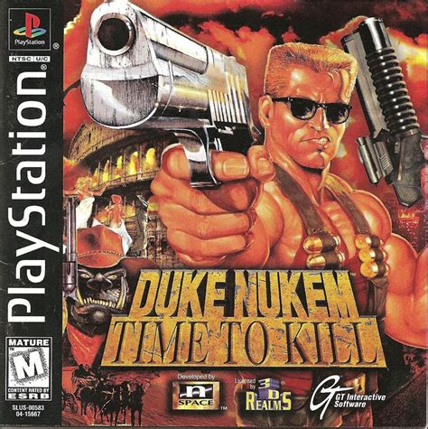 Duke Nukem Time To Kill 1998 PlayStation Box Cover Art MobyGames