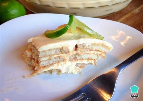 Pastel helado de limón Muy fácil