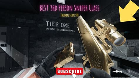 The Best Sniper Class Setup For Mw Rd Person Multiplayer Thermal