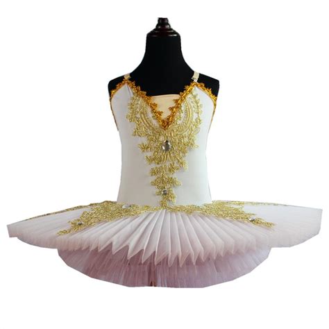 Professionelle Ballett Tutu Kleid Weiß Schwanensee Ballett Kostüm