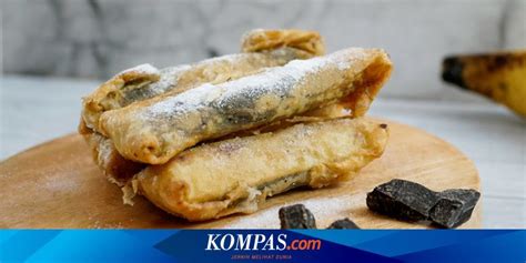 Resep Pisang Coklat Kulit Lumpia Luarnya Crispy Dalamnya Lumer