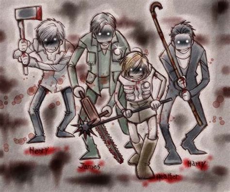 Heather Mason James Sunderland Henry Townshend And Harry Mason