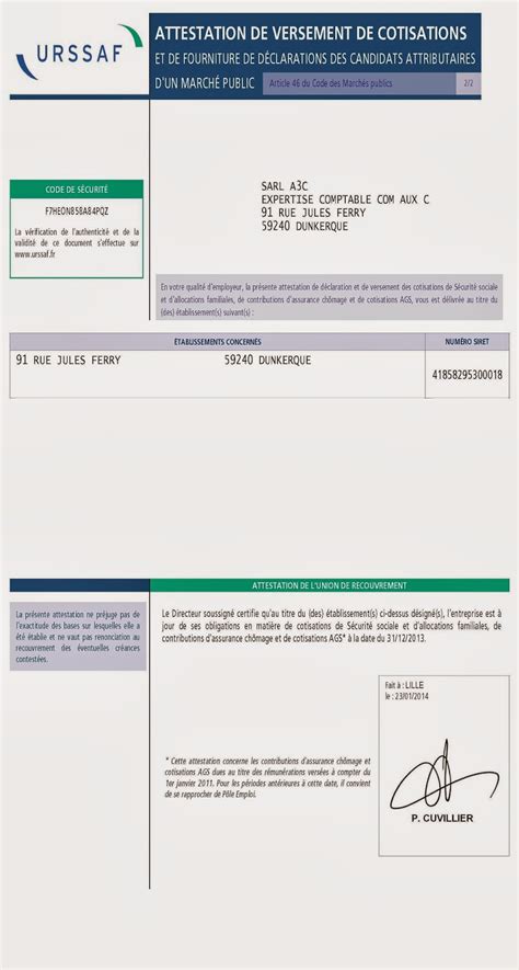 Mod Le Attestation De Paiement Direct D Un Sous Traitant Financial