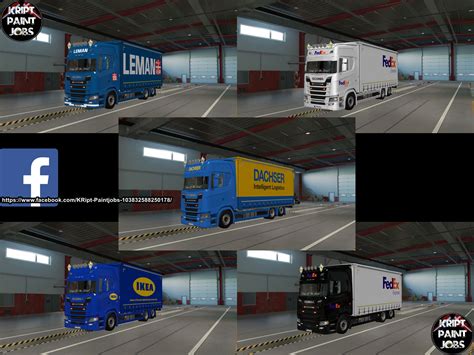 ETS2 Scania S Krone Tandem Big Pack Rework V1 2 1 39 X Euro Truck