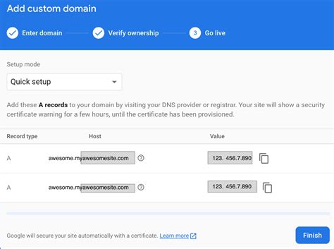 how to add a subdomain using firebase and namecheap stack overflow