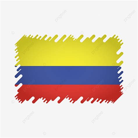 Bandera De Colombia Png Diseño Vectorial PNG Colombia Bandera Png