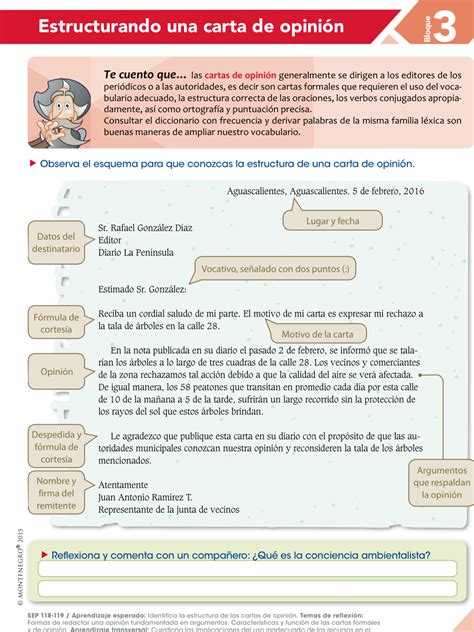 Ejemplo De Carta De Opinion Formal Cómo Escribir Una Carta De Opinión