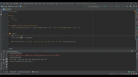 getting started with go golang tutorial golang basics with code youtube