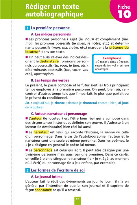 Objectif Brevet Fiches Français 60 Poche Hachette Éducation
