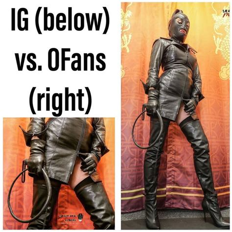 Leather Mistress Asia On Instagram See The Difference Leather