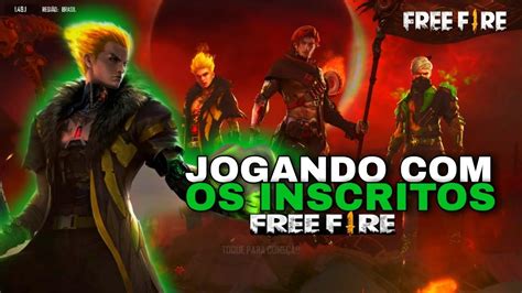 Free Fire Ao Vivo X Dos Cria Inscritos Revelando Meus